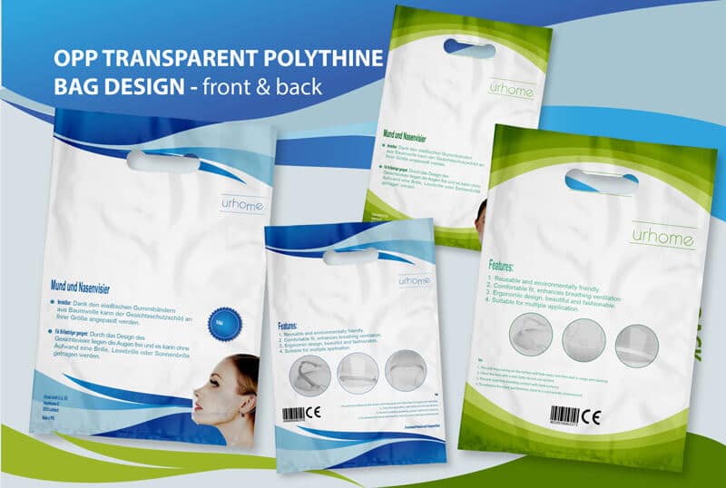 OPP Transparent Polythene Bag packaging design - Chamila Maldeniya
