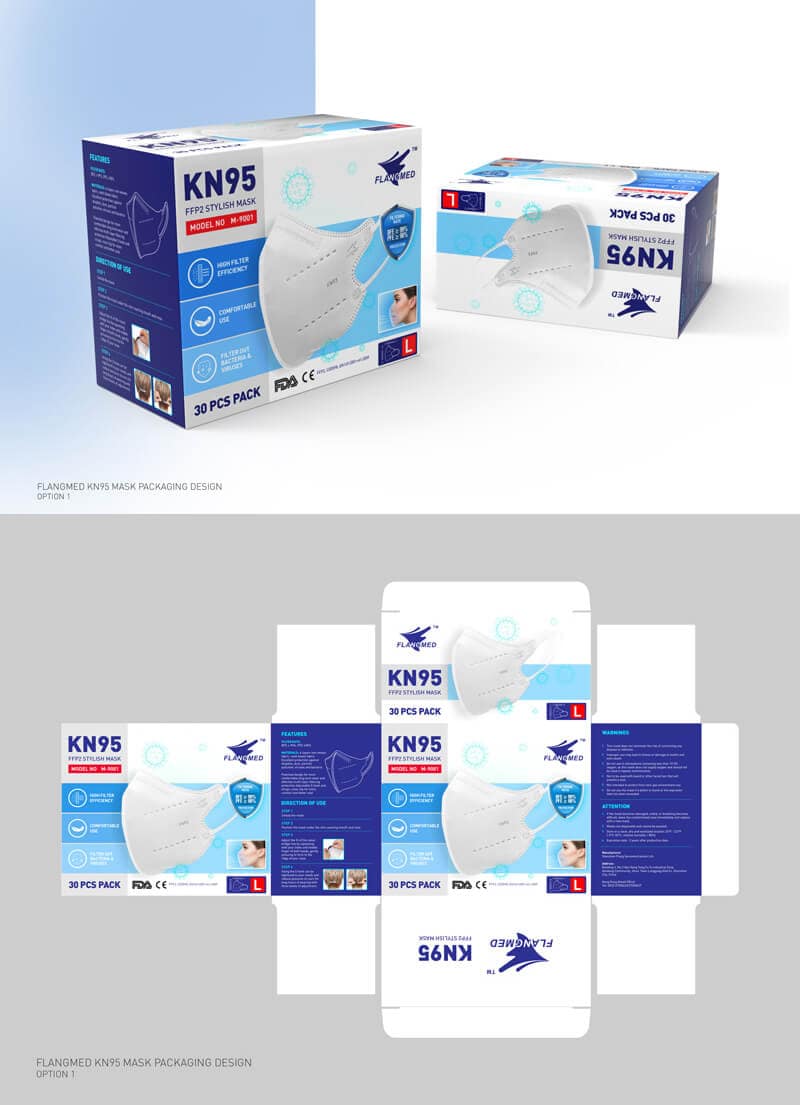 N95-FACEMACK Packaging design - Chamila Maldeniya