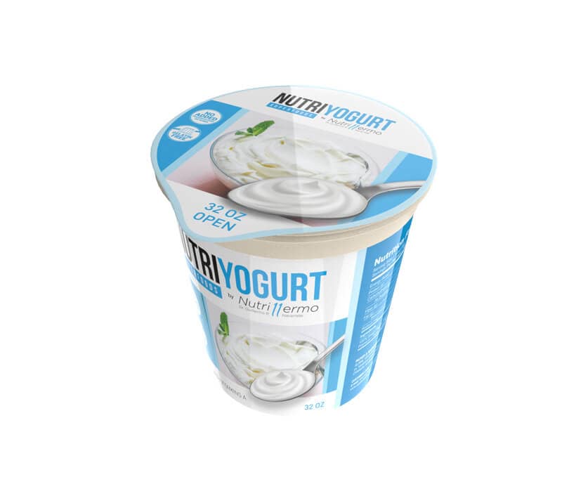 Yoghurt cup label design - Chamila Maldeniya