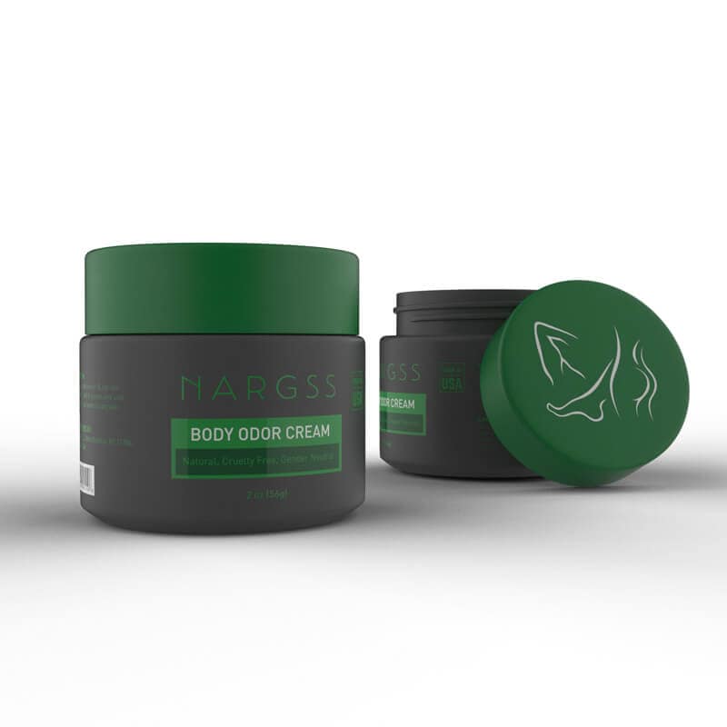 Natural-Cruelty Free-body ordor cream- label design - Chamila Maldeniya